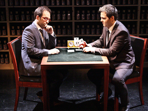 Broadway.com | Photo 1 of 7 | Toasting Off-Broadway's Trying