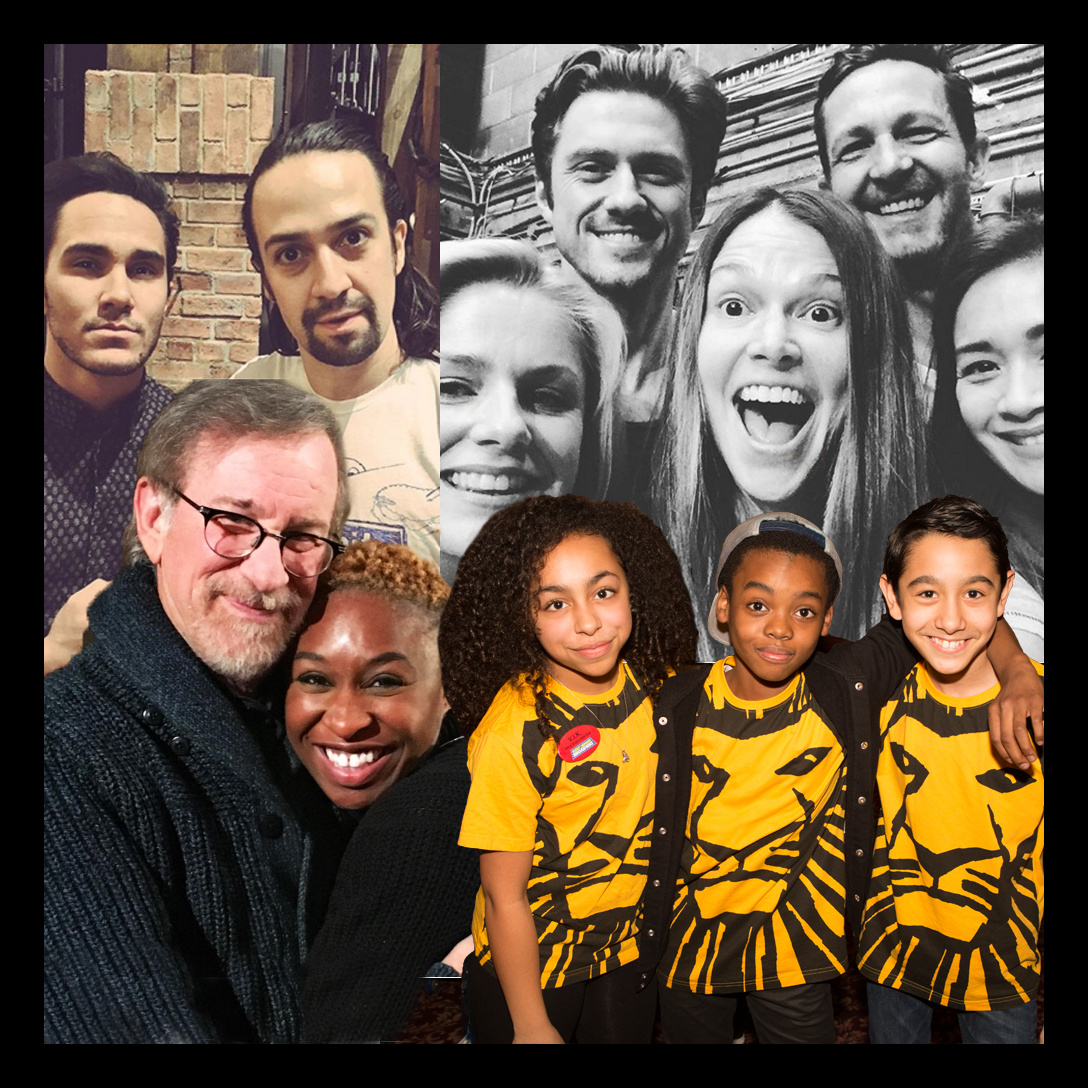 Broadway Kids, Sutton Foster, Aaron Tveit, Steven Spielberg & More in ...