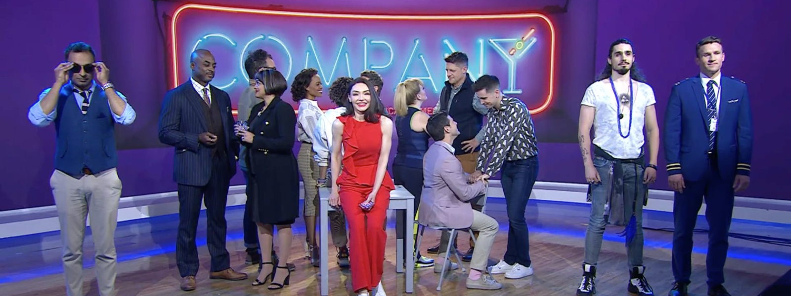See Katrina Lenk & the Cast of Company Perform the Title Song ...