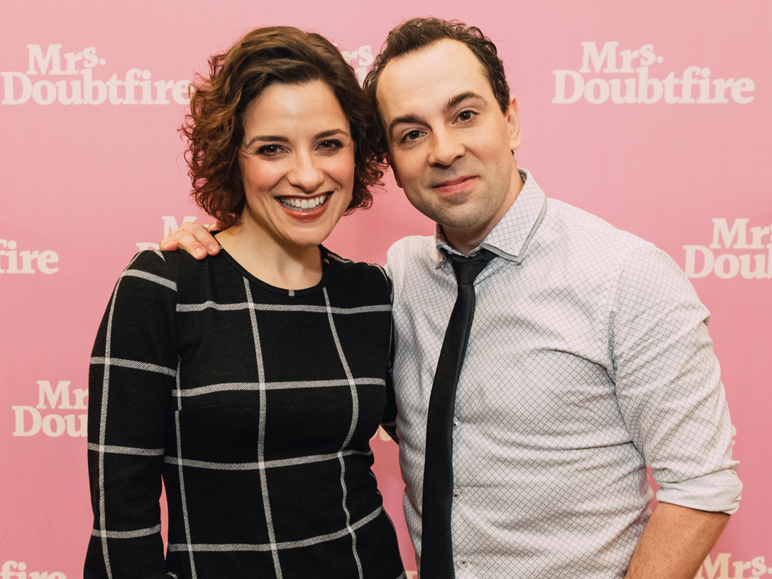 Helloooo! Mrs. Doubtfire Musical, Starring Rob McClure & Jenn Gambatese ...