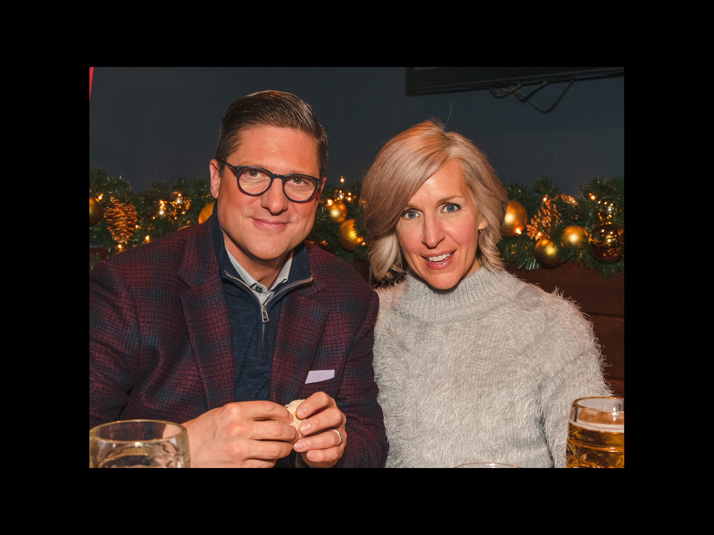 The Prom's Christopher Sieber Buddies Up at the Bar with Susan ...