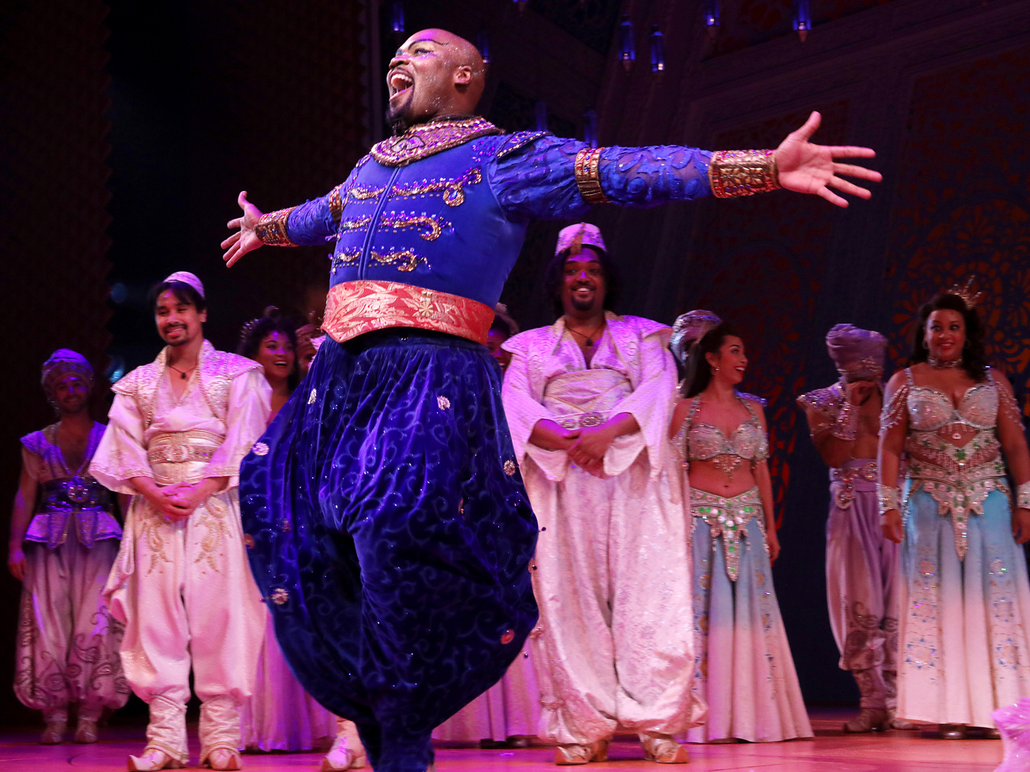 Michael James Scott, Aladdin's Longest-Running Genie, to Depart May 3 ...