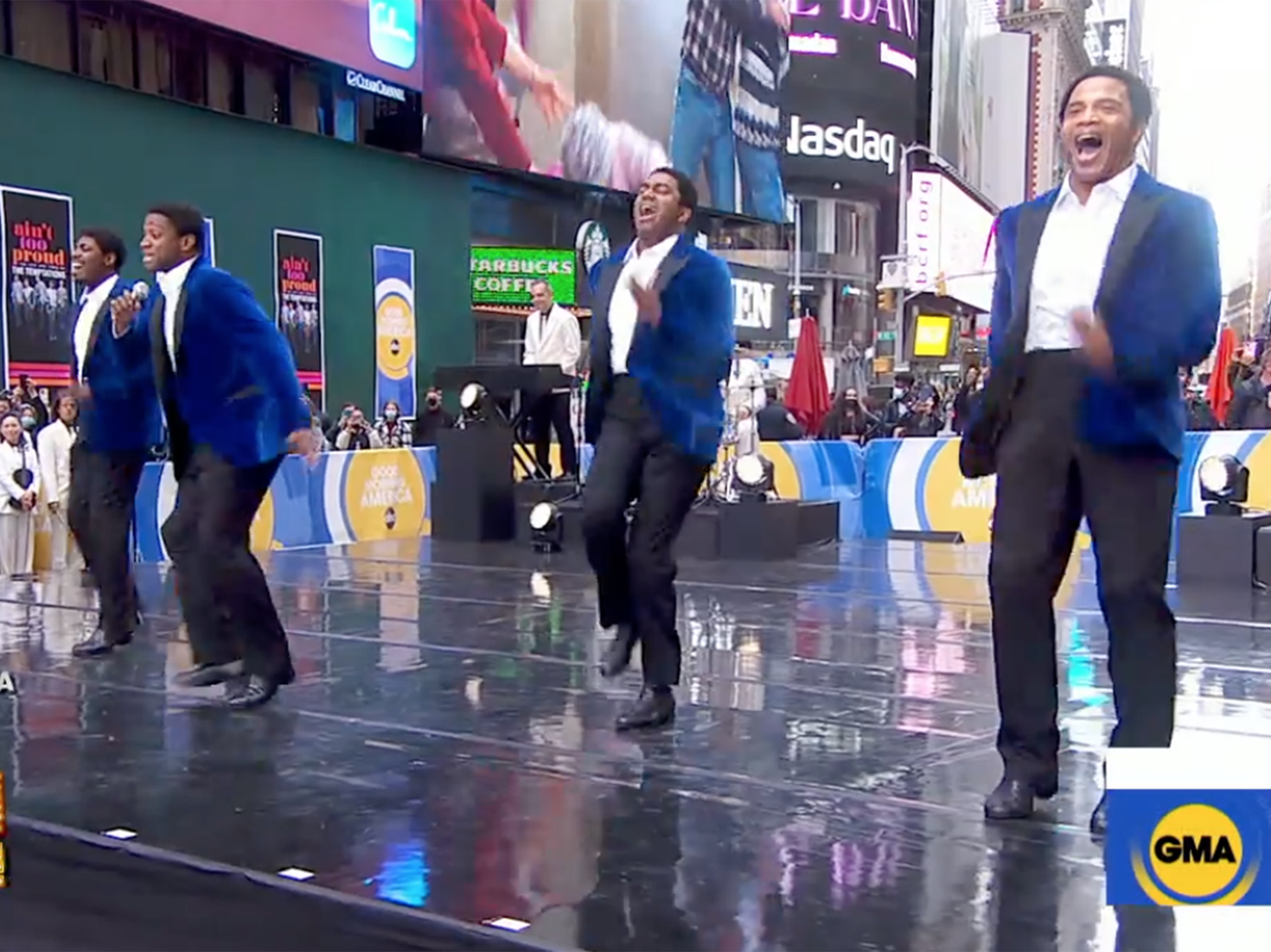 Watch the Cast of Ain't Too Proud Perform the Hits of The Temptations ...