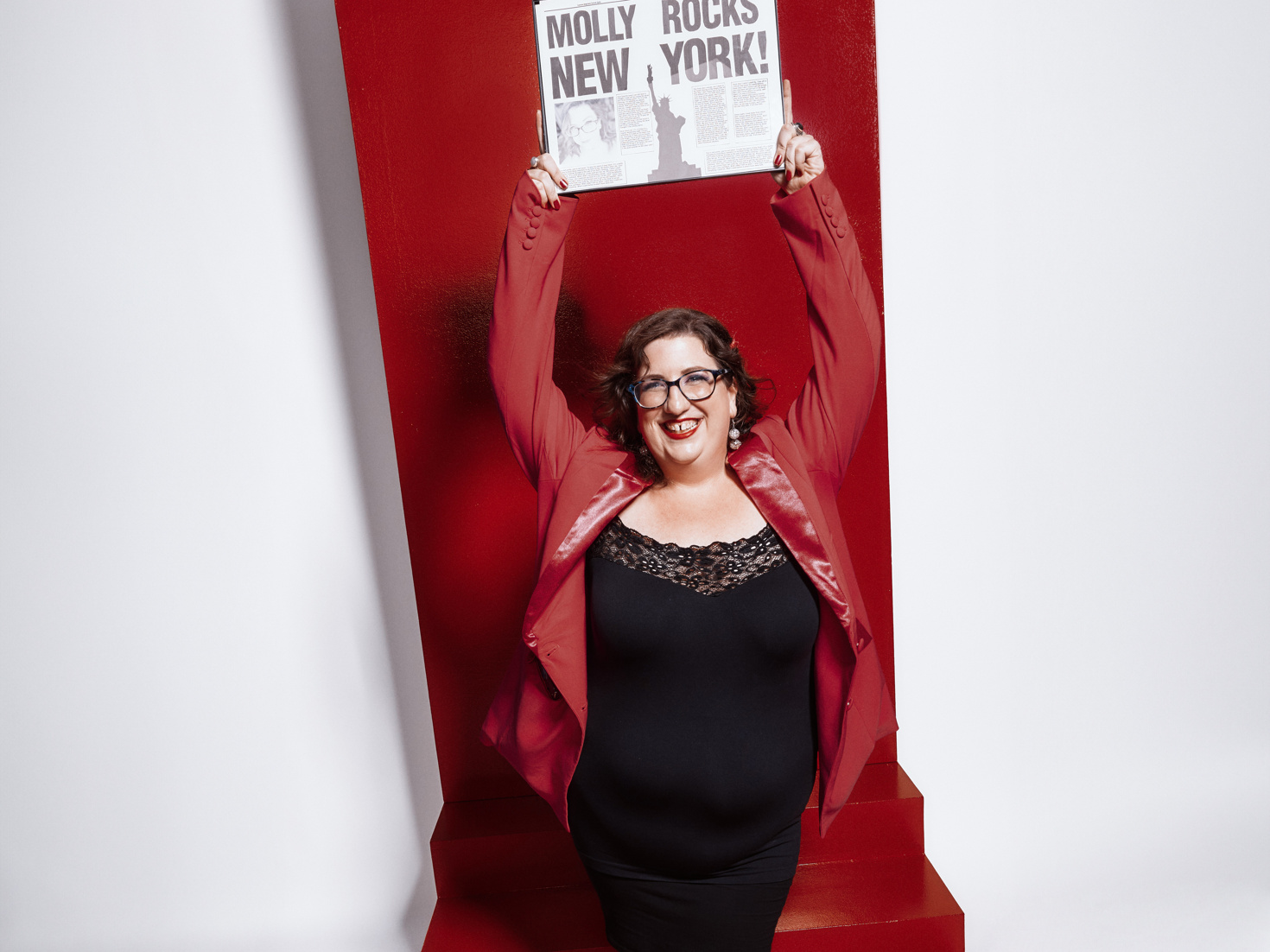 Molly Carter, Officially Broadway's Biggest Fan, Rocks New York ...