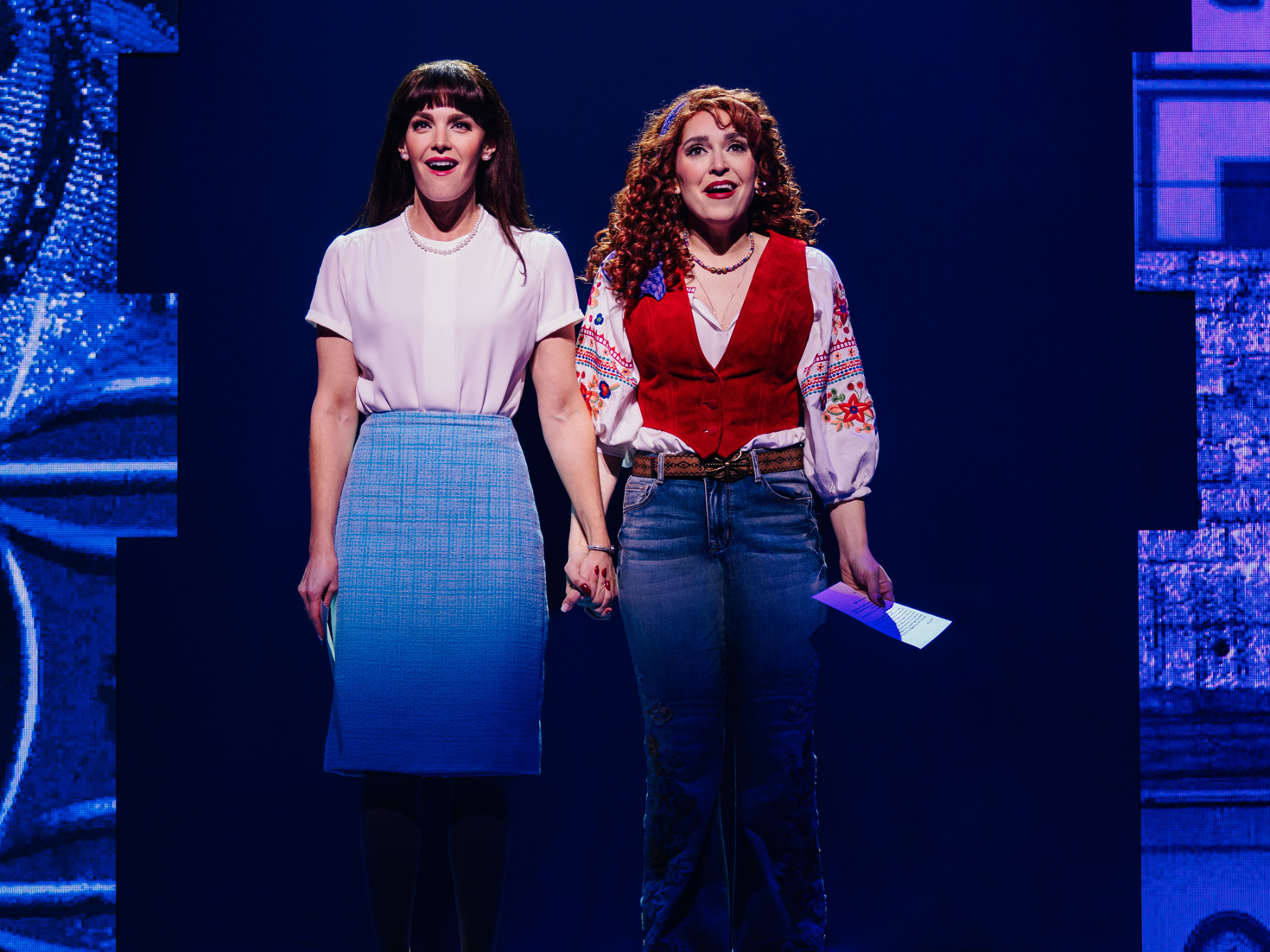First Look at Beaches on Broadway: Kelli Barrett and Jessica Vosk in ...