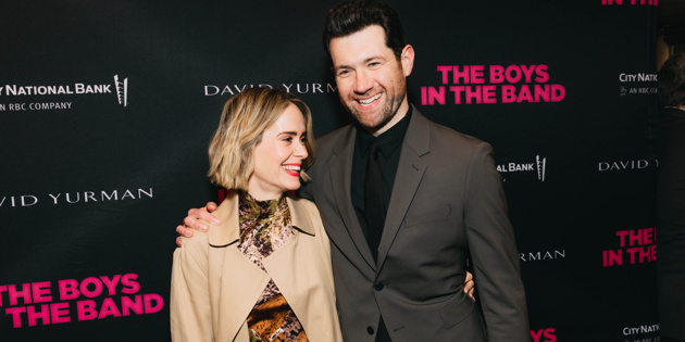 Billy Eichner, Sarah Paulson & More Step Out in Honor of The Boys in ...