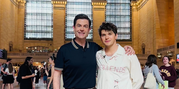 Hit the Town with New York, New York Star Colton Ryan on The Broadway ...