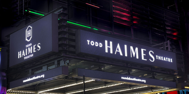 Roundabout Theatre Company Unveils the Todd Haimes Theatre | Broadway ...