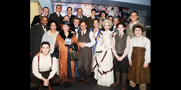 Thanks, Fans! The Cast of Act One Shows Off Their Shiny New Broadway ...