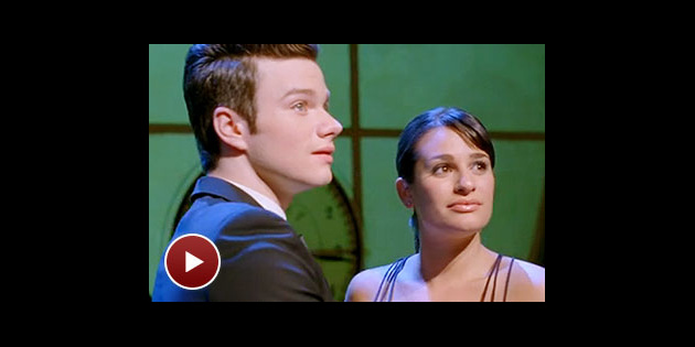 Wicked Great! Watch Glee’s Lea Michele and Chris Colfer Change 'For Good' | Broadway Buzz ...