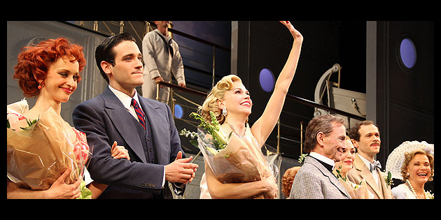 Full Steam Ahead for Sutton Foster and Anything Goes on Opening Night ...