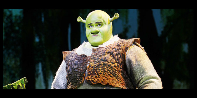 First Look! New Shrek Star Ben Crawford Gets a Make-Ogre | Broadway ...
