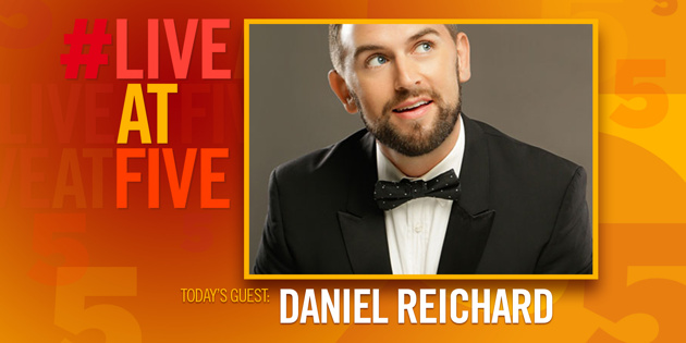 Broadway.com #LiveatFive with Daniel Reichard | Videos | Broadway.com