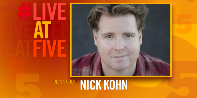 Broadway.com #LiveatFive with Nick Kohn of Avenue Q | Videos | Broadway.com