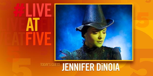 Broadway.com #LiveatFive with Jennifer DiNoia of Wicked | Videos ...