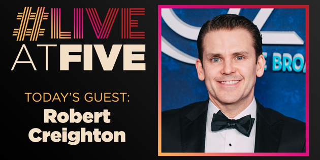 Broadway.com #LiveatFive with Robert Creighton of Frozen | Videos ...