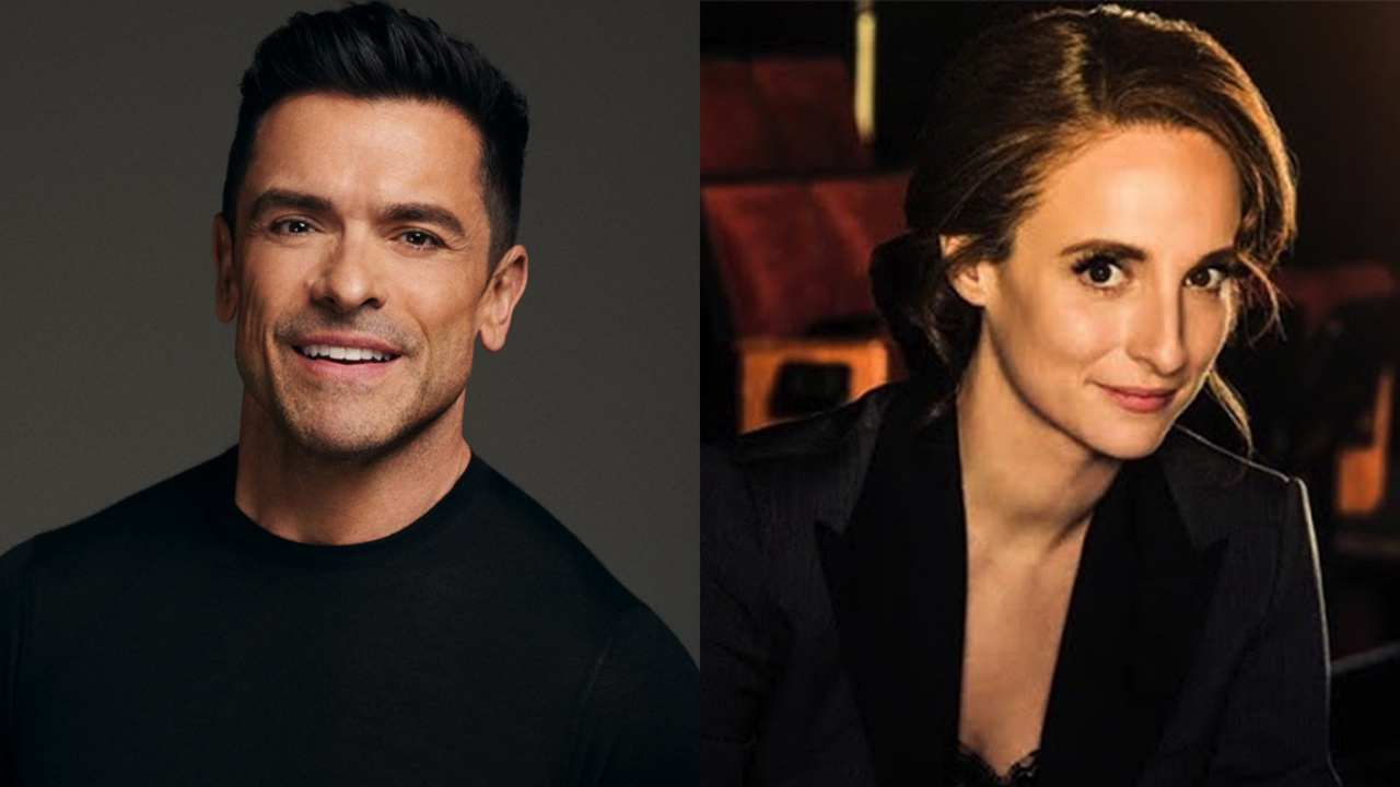 Mark Consuelos, Tracee Chimo, Christopher Fitzgerald and Aasif Mandvi ...